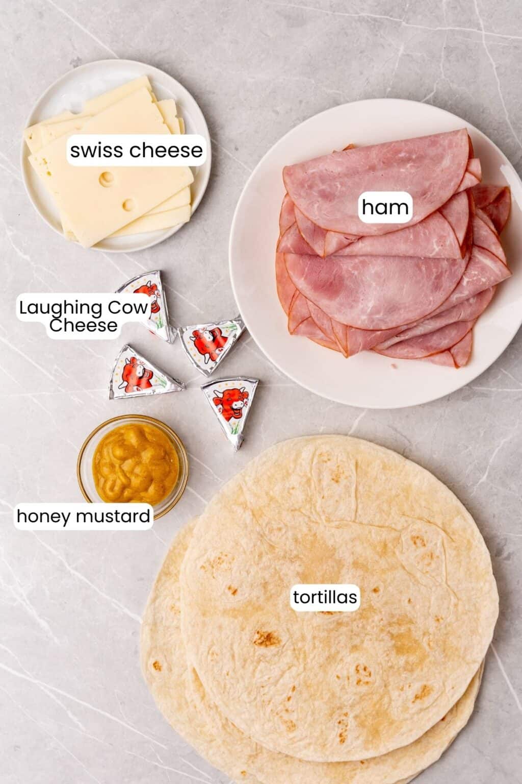 Easy Ham and Cheese Wraps (Two Ways) - One Wholesome Life