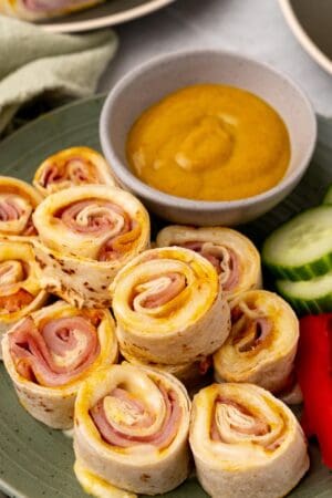 Easy Ham and Cheese Wraps (Two Ways) - One Wholesome Life