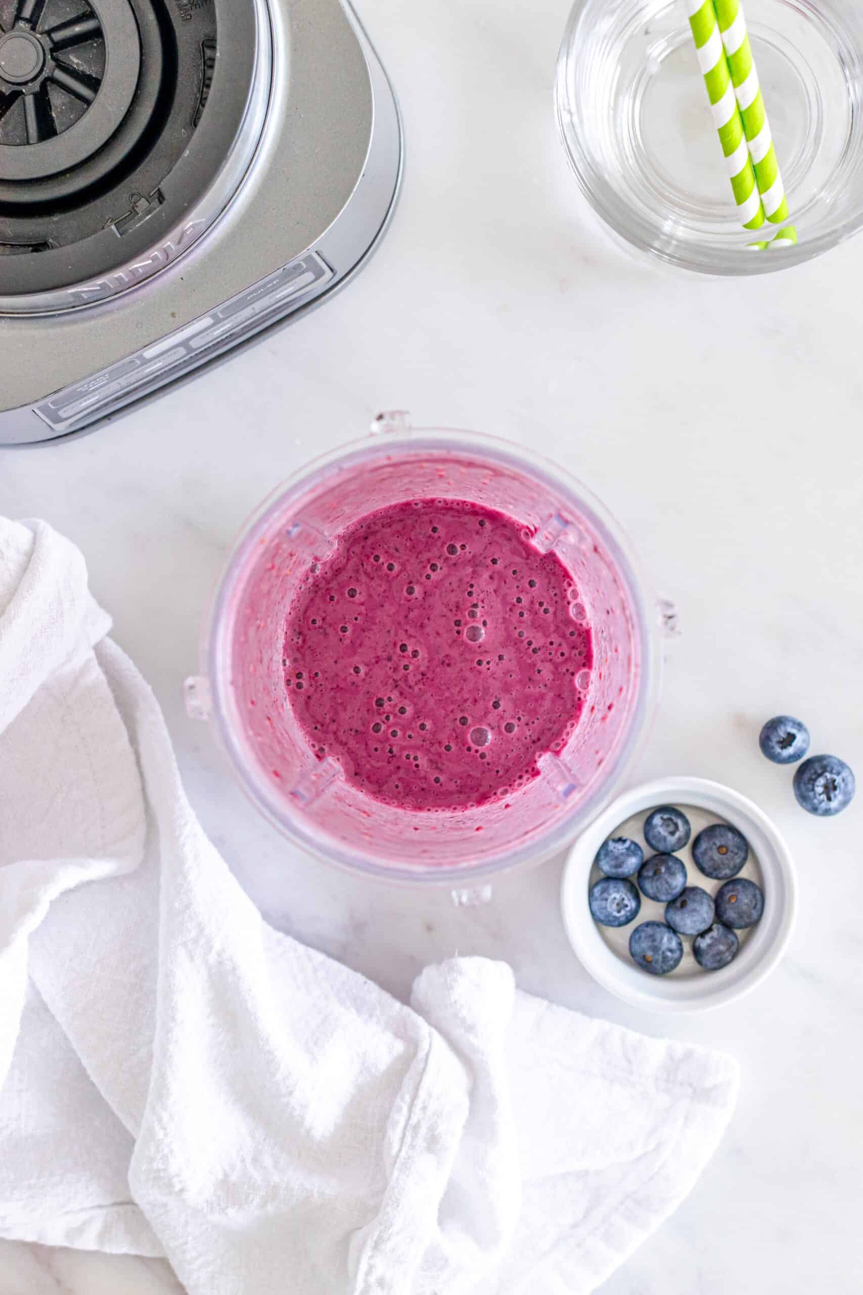 Almond Milk Berry Smoothie - One Wholesome Life