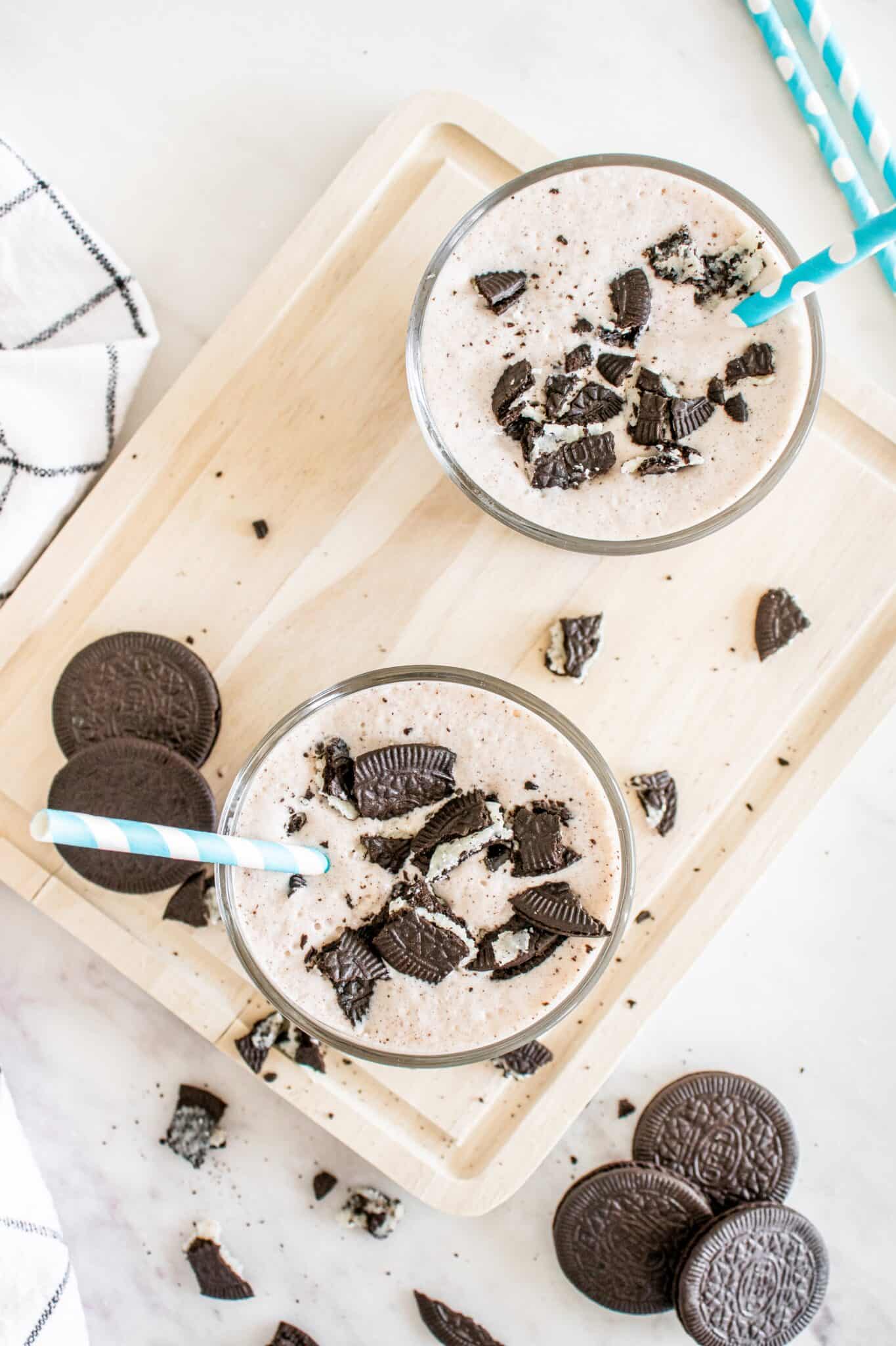 Oreo Protein Shake - One Wholesome Life
