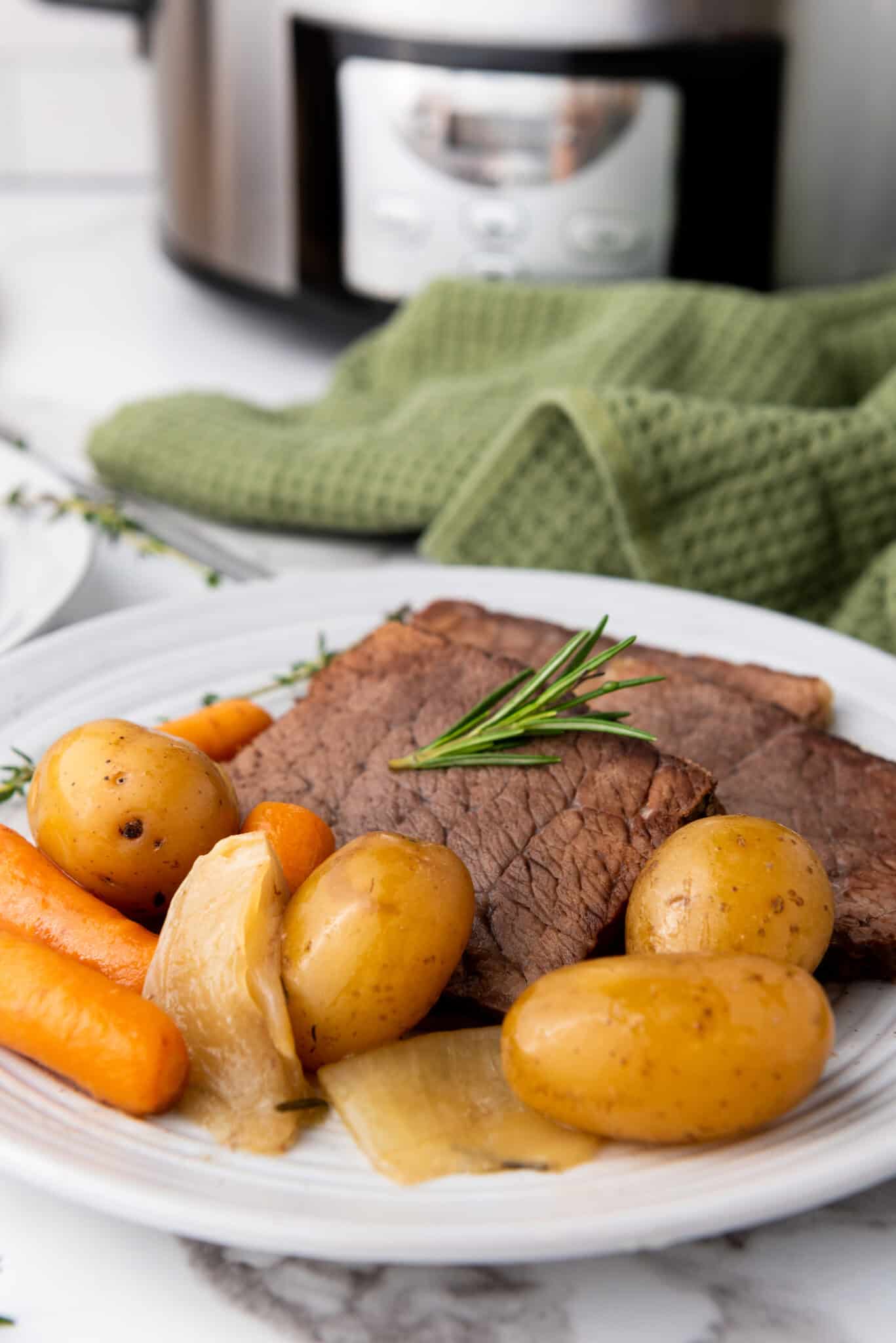 Crock Pot Rump Roast (How to Cook Rump Roast in the Crock Pot)