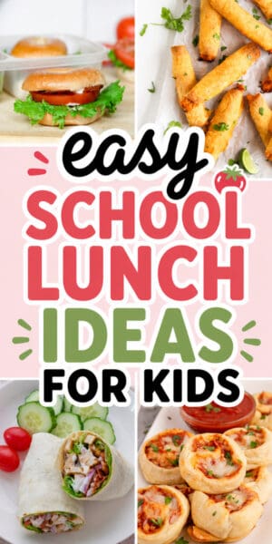School Lunch Ideas for Kids - One Wholesome Life